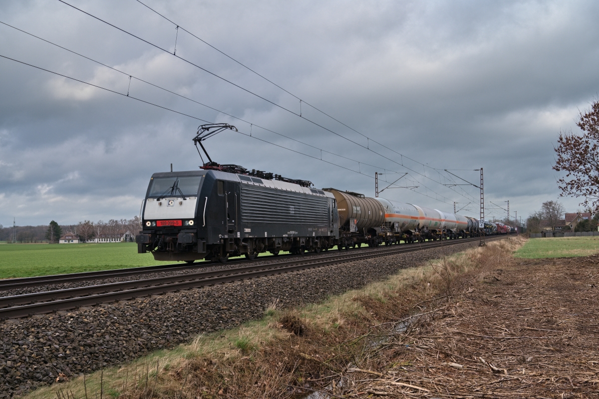 Loks DB BR 189 schwarz